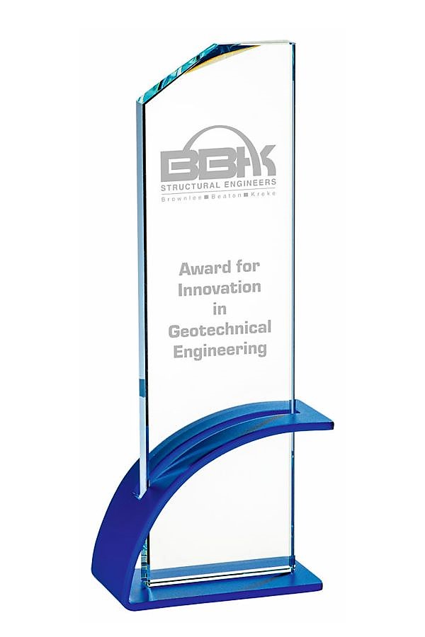 Metal Stand Award - Awardshop